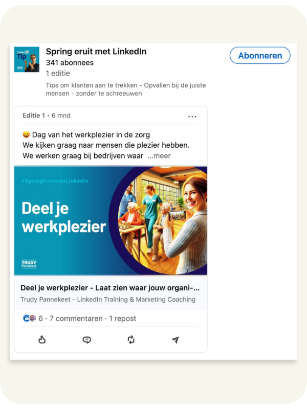 Content voor LinkedIn: plannen, maken en delen